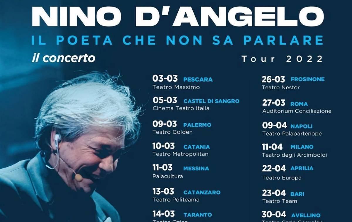 Nino D’Angelo a Milano nel 2022: data e biglietti del concerto (11 ...