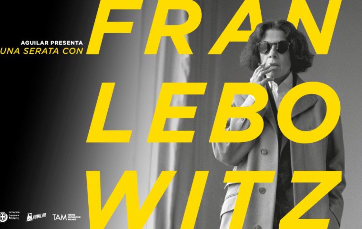 Fran Lebowitz a Milano nel 2023: data e biglietti della serata a Teatro ...