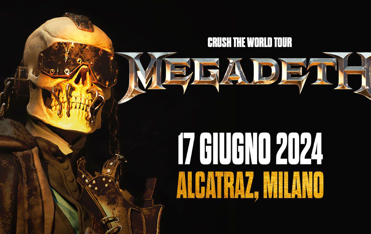 Megadeth a Milano nel 2024: data e biglietti del concerto (17 Giugno 2024)