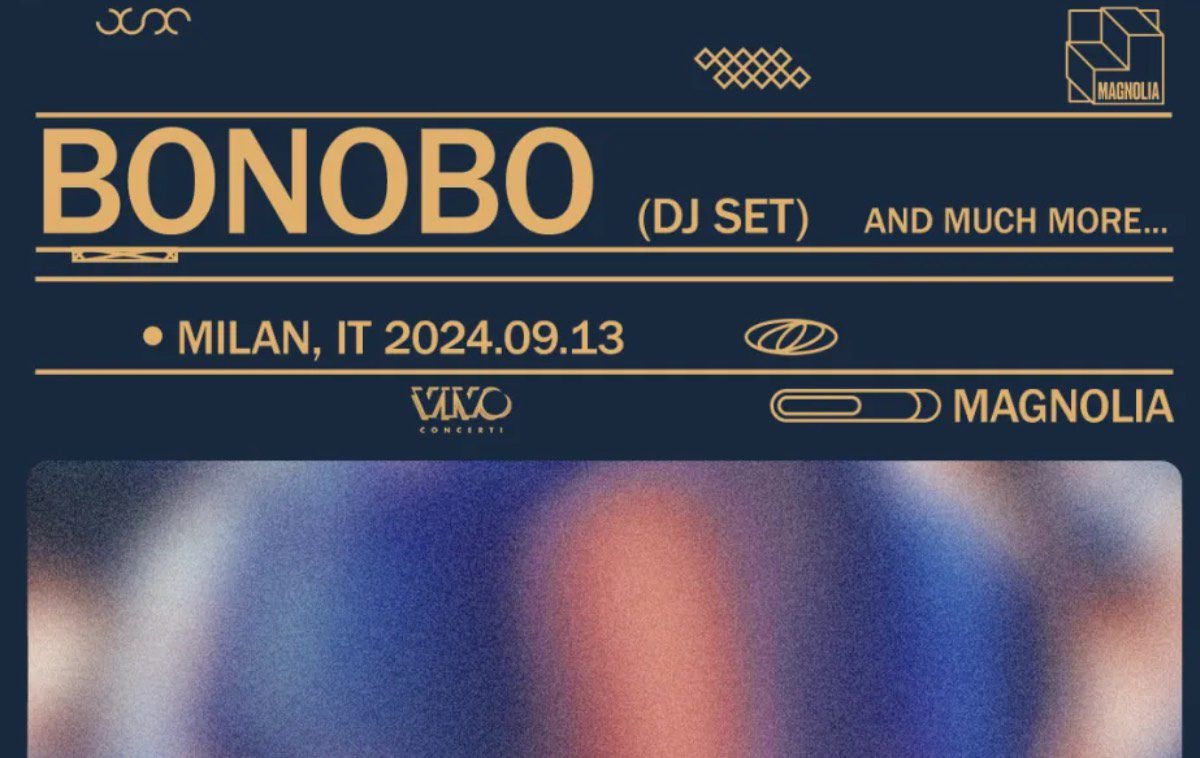 Bonobo Dj Set a Milano nel 2024: data e biglietti (13 Settembre 2024)