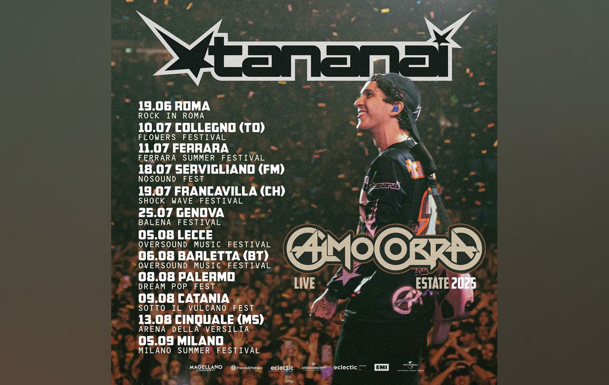 Tananai a Milano nel 2025: data e biglietti del concerto (6 Settembre 2025)