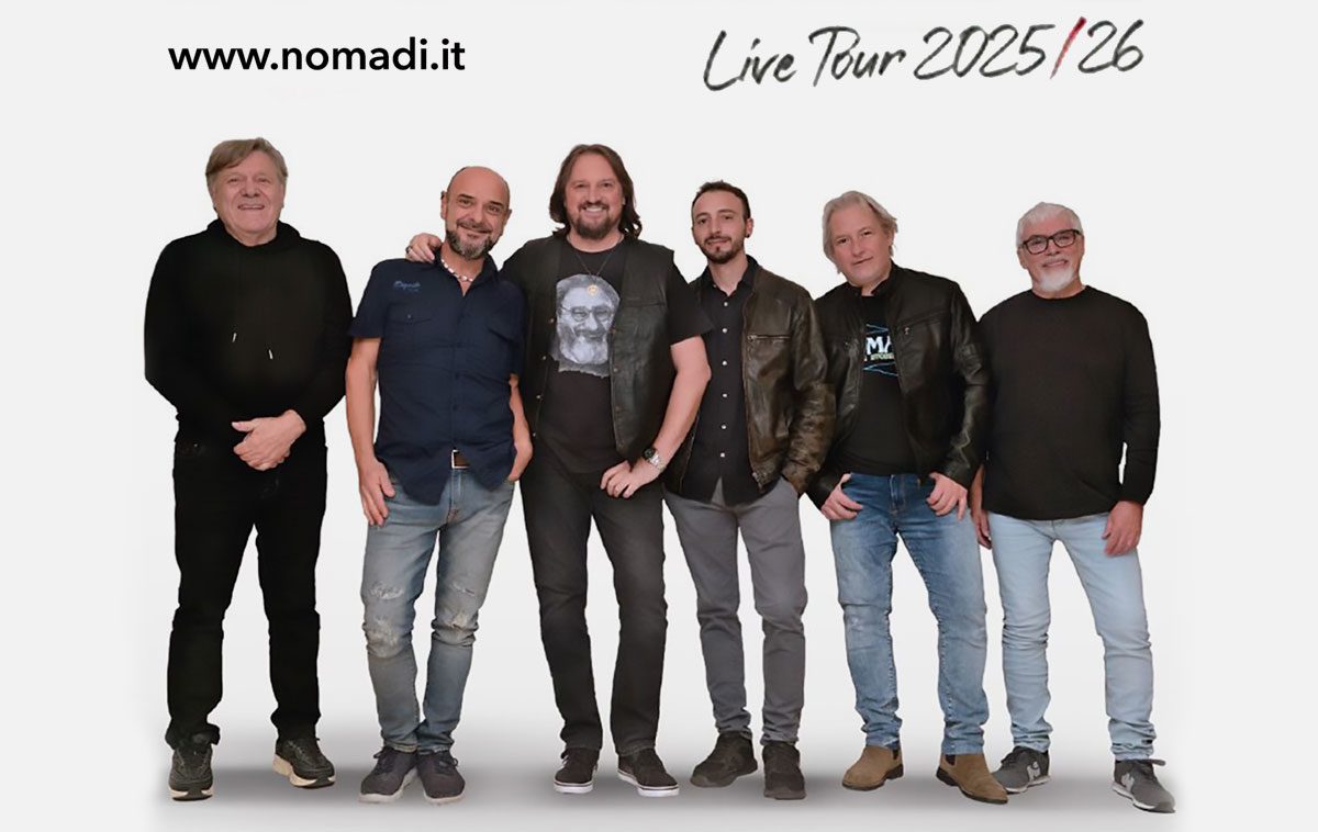 Nomadi in concerto a Milano nel 2026 con il loro nuovo “Live Tour” (17 Gennaio 2026)