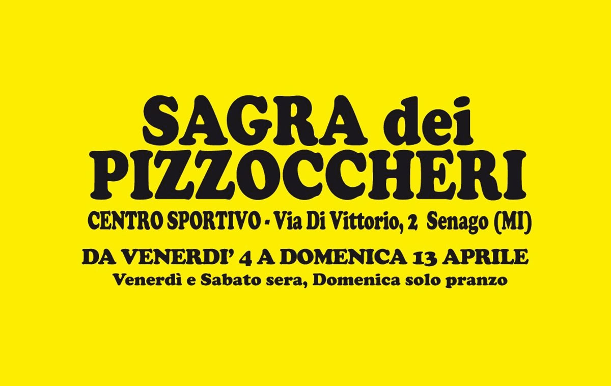 Sagra dei Pizzoccheri 2025 di Senago: due weekend all’insegna del gusto ...