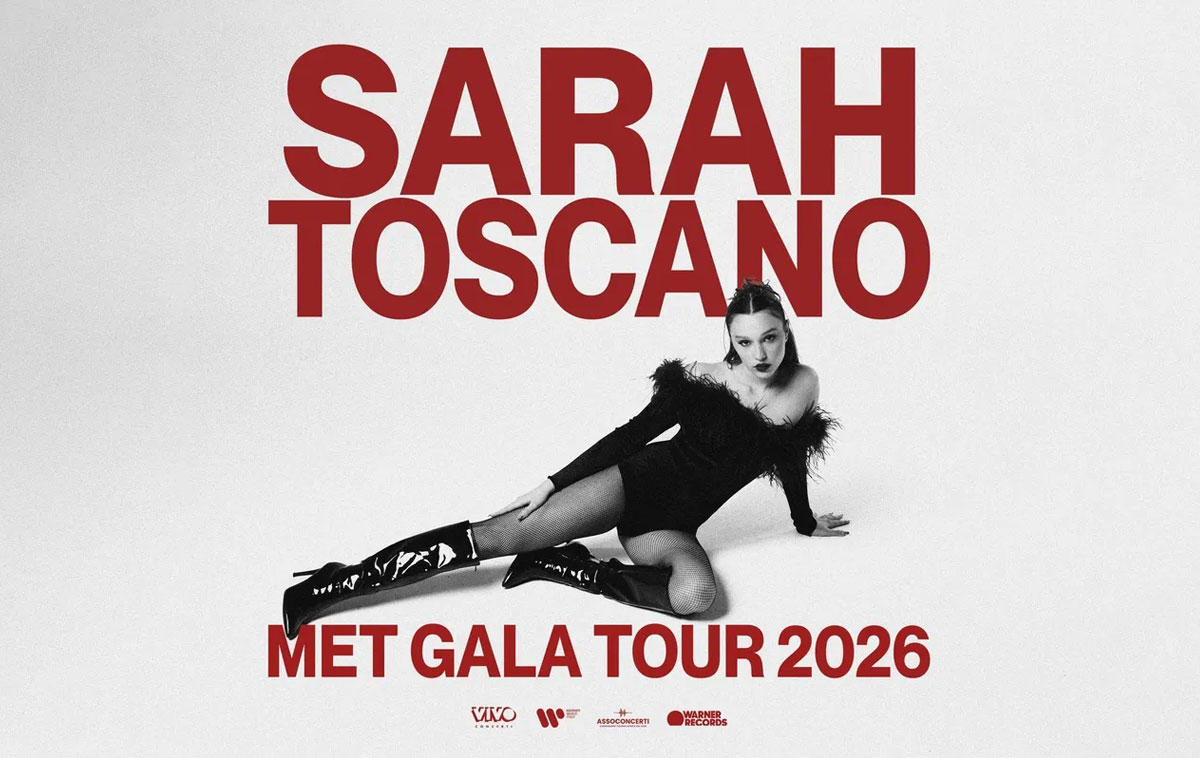 Sarah Toscano a Milano con il suo “Met Gala Tour 2026”: info e biglietti (23 Maggio 2026)